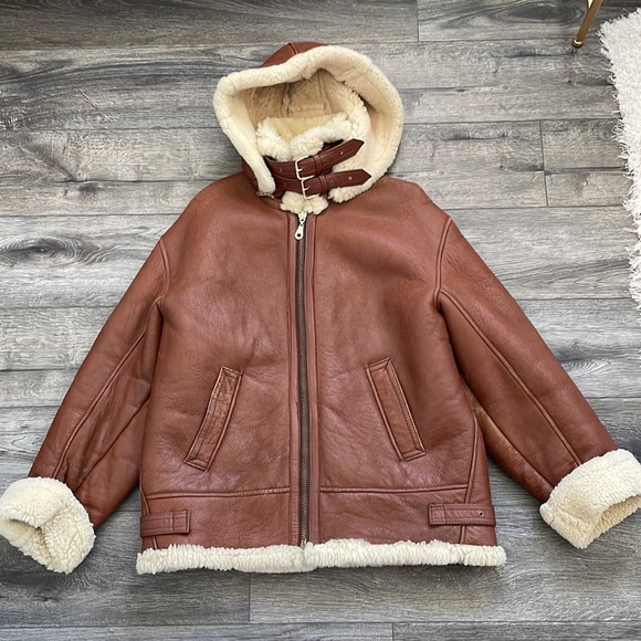 Vintage | Jackets & Coats | Vintage 0 Genuine Shearling Lambskin Penny ...
